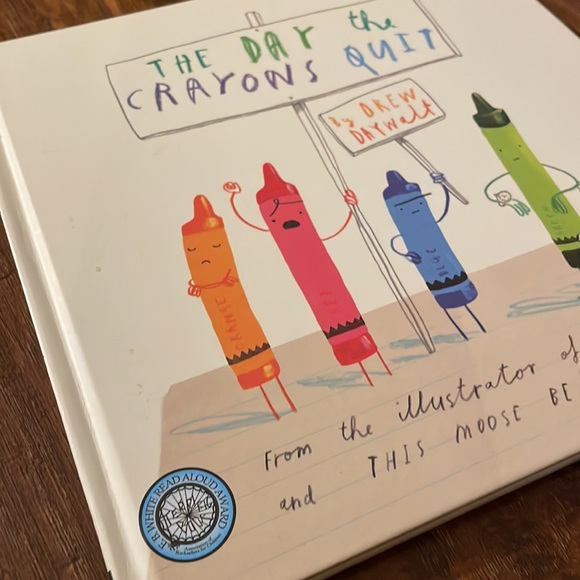 Other | The Day The Crayons Quit Hardcover Book Childrens Picture Book ...